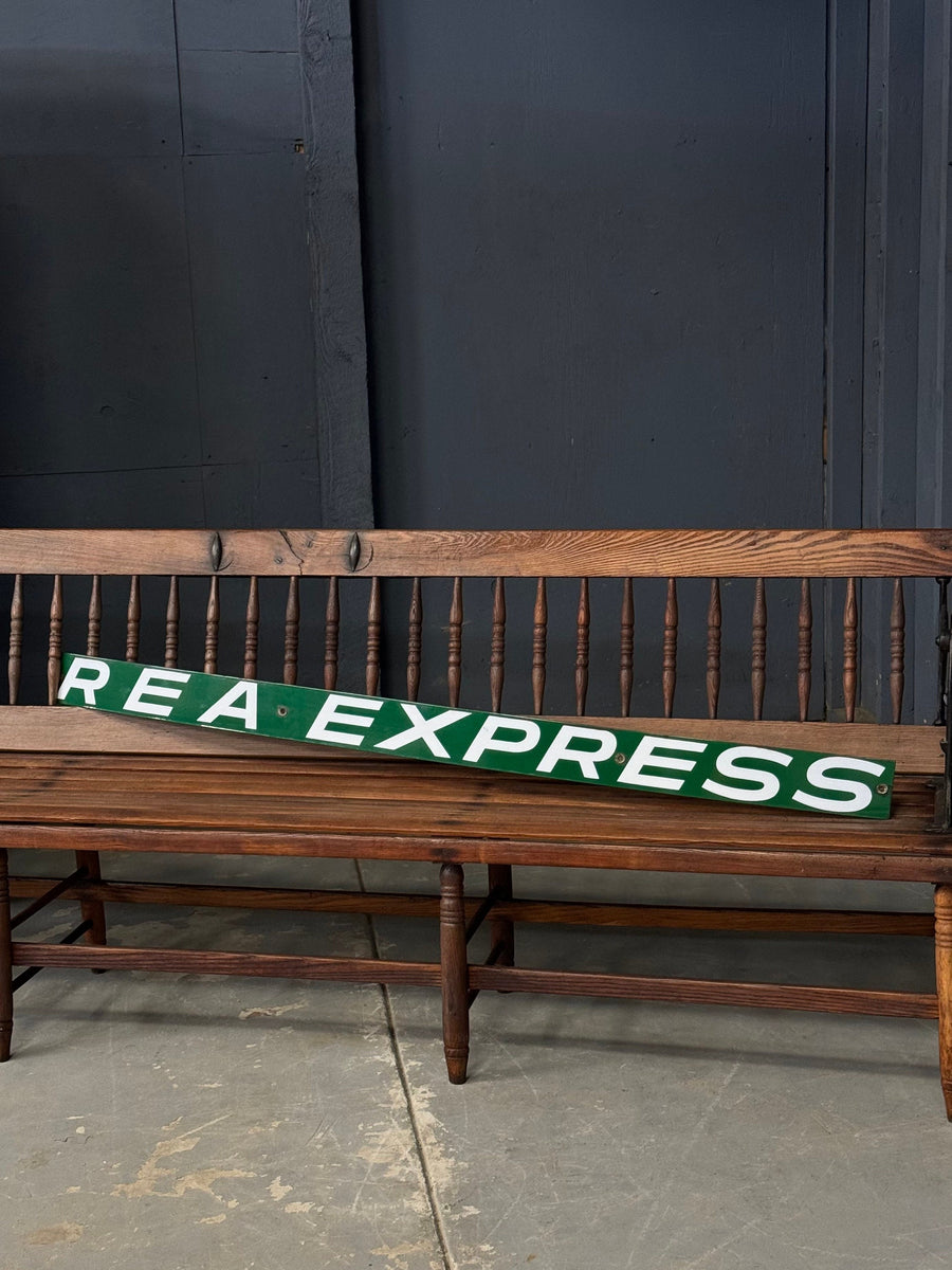 REA Express Porcelain Sign, Railway Express Agency Sign, Vintage Adver ...